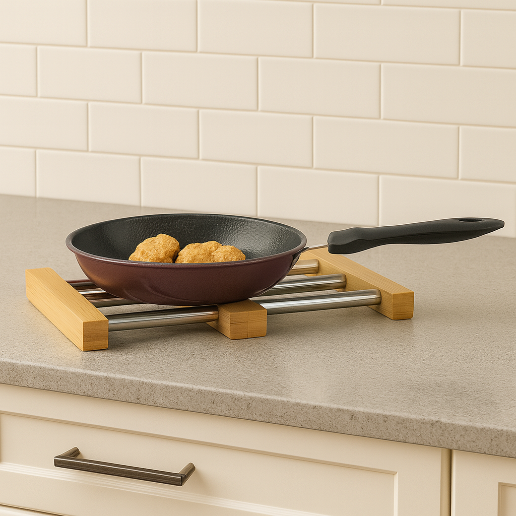 Shengya Wooden Expandable Wok Stand – Smart Bazaar